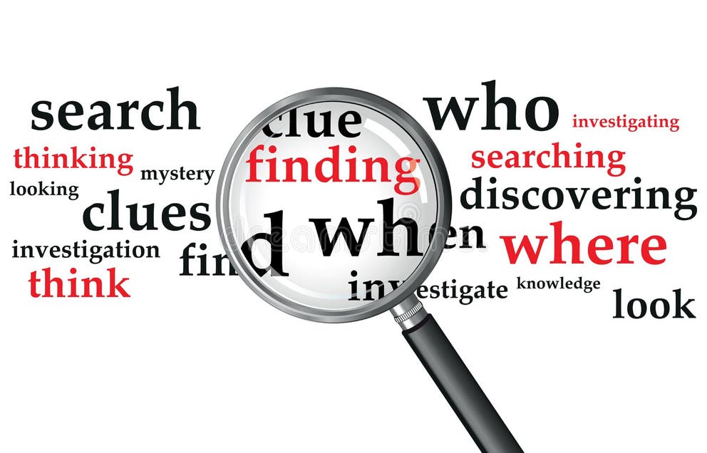 Searching stock vector. Illustration of micro, magnification - 31680785