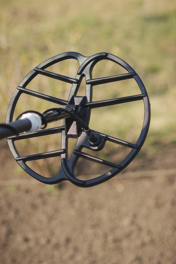 Searching with Metal Detector Stock Photo - Image of soft, metal: 90384482