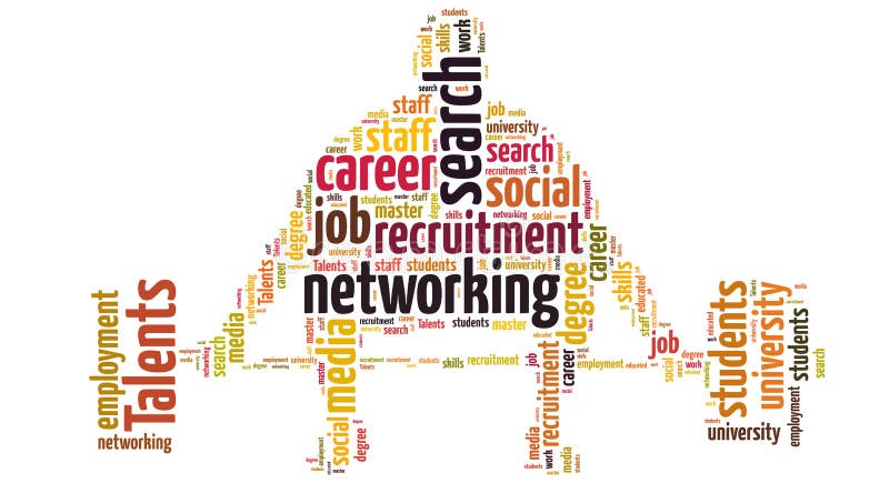 Searching for Next Career Step Stock Illustration - Illustration of ...