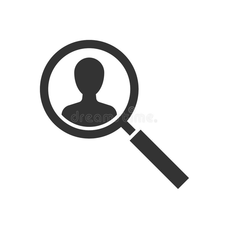 Searching Person Concept 3d Illustration Stock Illustration ...