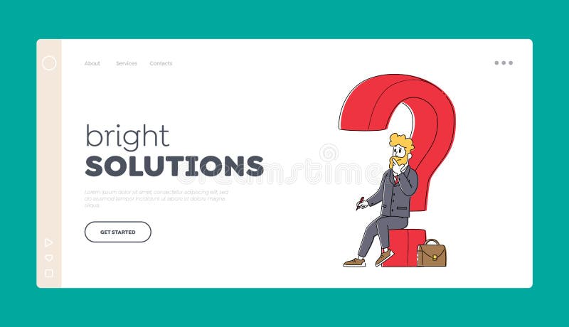 Searching Solution for Difficult Answer Landing Page Template ...