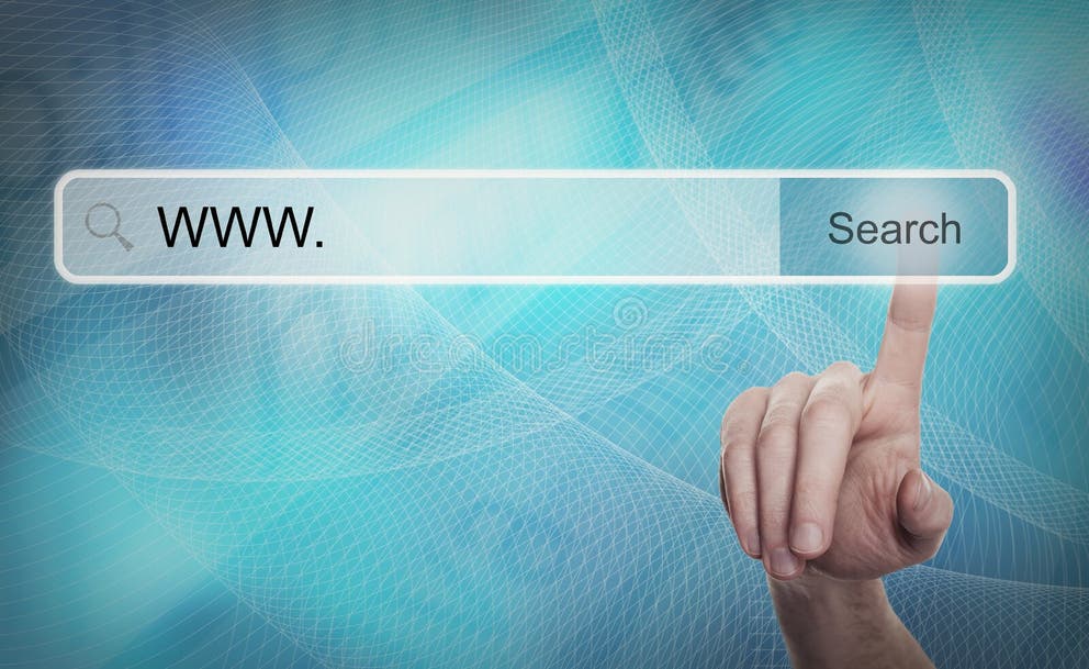 Searching System and Internet Concept Stock Photo - Image of browsing ...