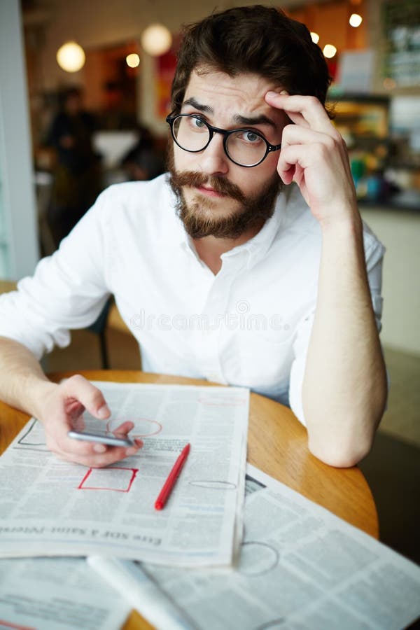 Confused Job Applicant Stock Photos - Free & Royalty-Free Stock Photos ...