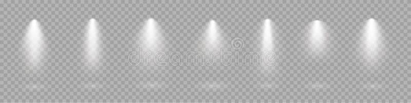 Searchlight Collection for Vector Spotlights Light Transparent Effects ...