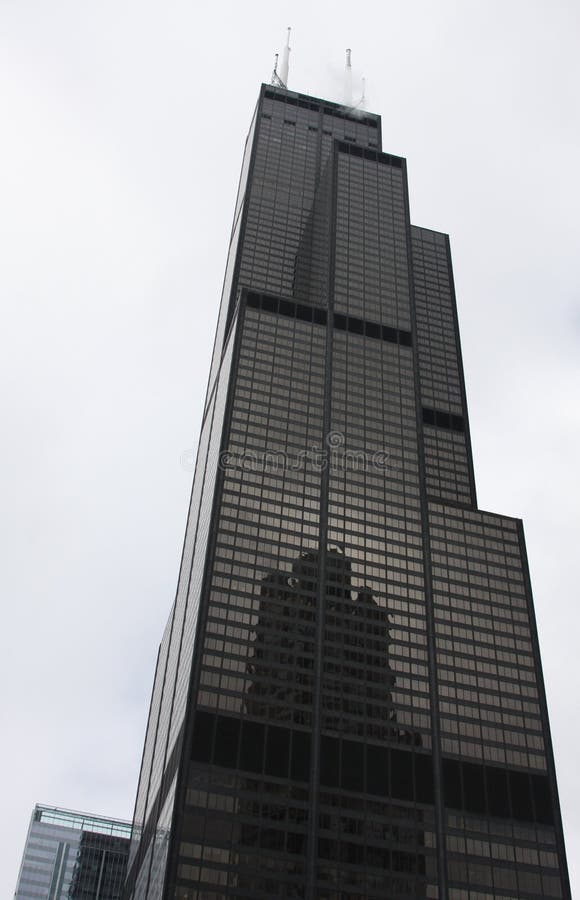 Sears Tower editorial image. Image of skyline, headquarters - 4638665