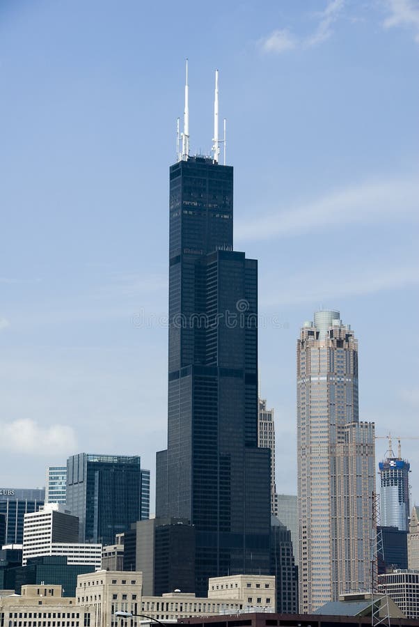 Sears Tower editorial photography. Image of mile, business - 6380522