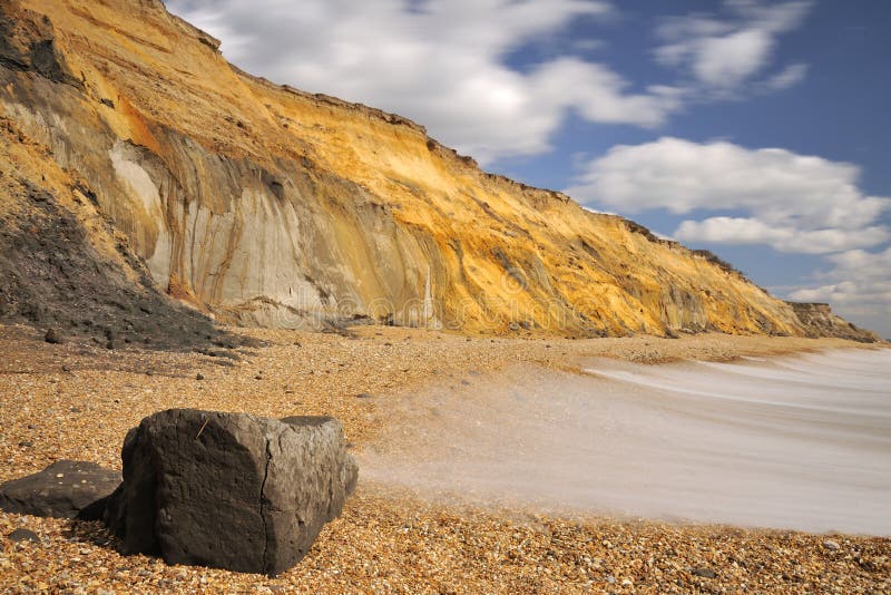 Seascape stock photo. Image of shoreline, cliffs, landscape - 80902440