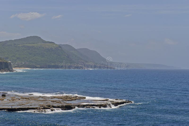 Seascape stock photo. Image of australia, pacific, grey - 30589620