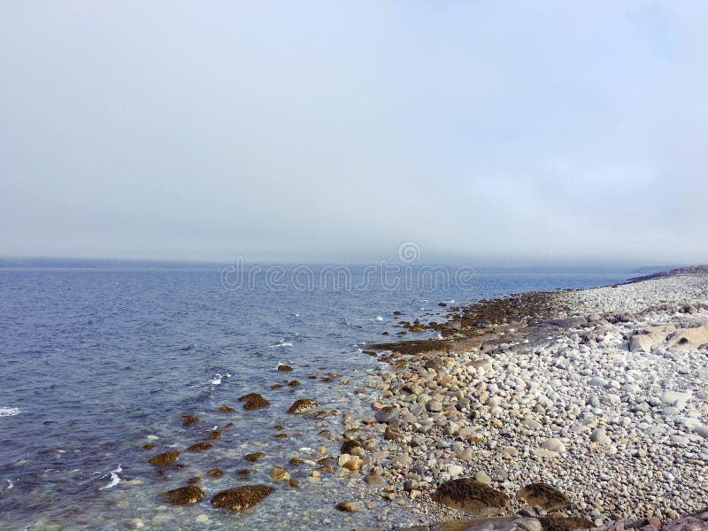 Seascape in the North of Russia Stock Image - Image of russia, ocean ...
