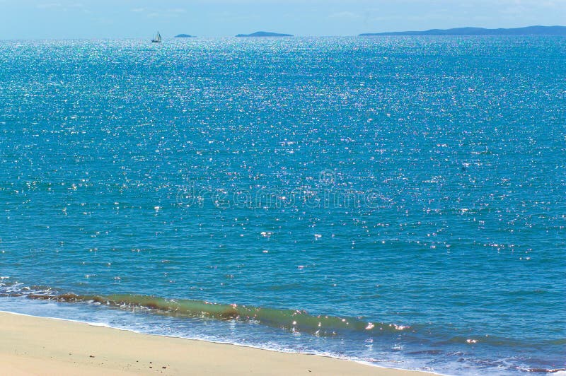 Seascape with sailing boat stock photo. Image of summer - 2142796