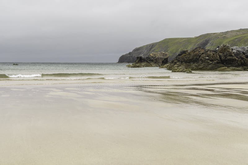 View of Sango Sands beach stock photo. Image of colorful - 103148714