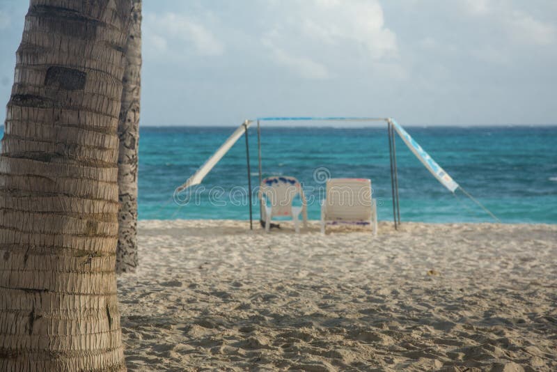 Seascape of Seven Colors Sea Stock Photo - Image of idyllic, coast ...