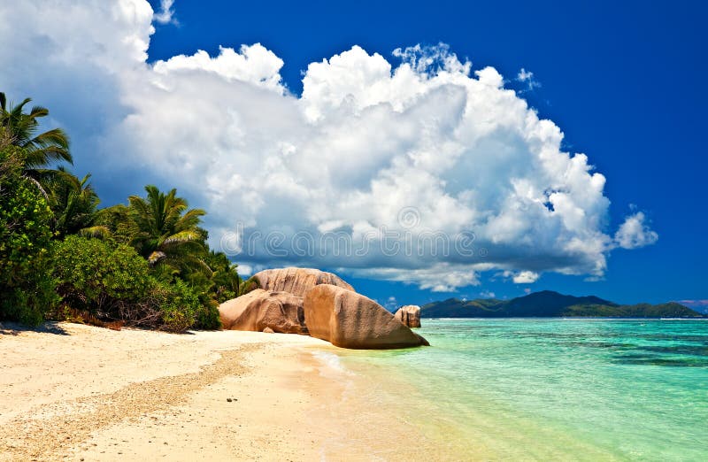 Seascape view stock photo. Image of cloud, desert, hill - 23385986