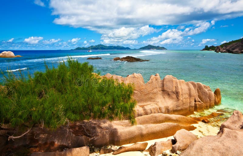 Seascape view stock photo. Image of beach, panorama, resort - 23568032