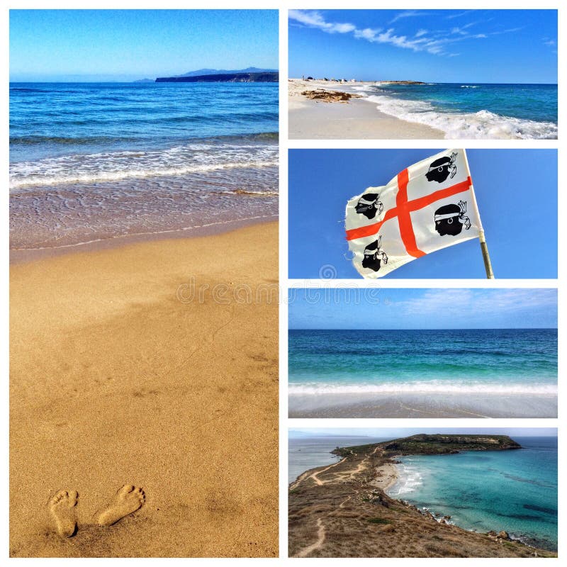 Seascapes of Western Sardinia Stock Photo - Image of summer, golden ...