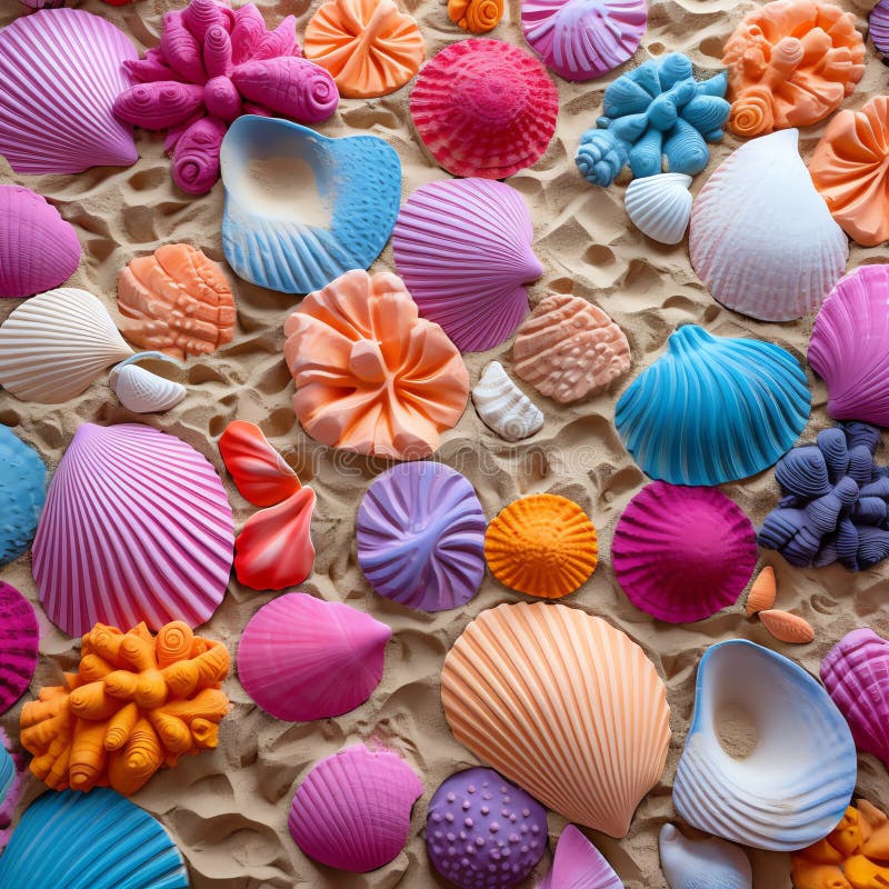 Seashell Day Stock Illustrations – 3,064 Seashell Day Stock ...