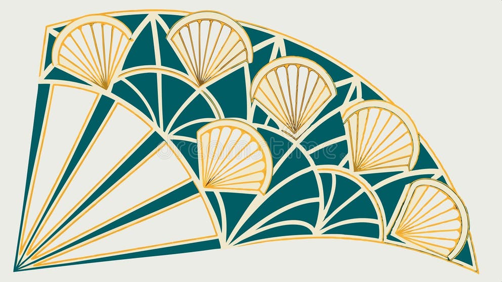 Seashell Fan Pattern, Shell Design, Sea Shells, Ocean Pattern, Coastal ...