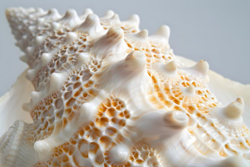 Seashell S Intricate Structure, a Close-Up View of the Exquisite ...