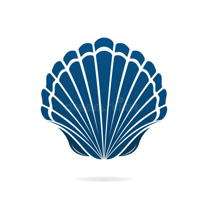 Blue Seashell Clipart