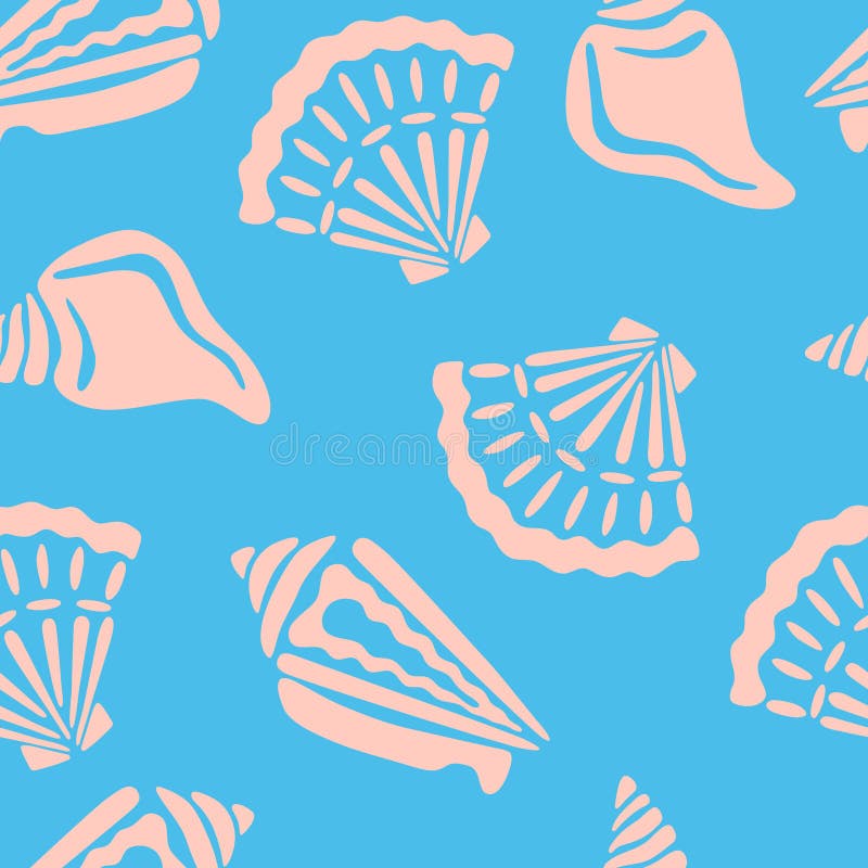 Seashell Shapes Stock Illustrations – 806 Seashell Shapes Stock ...