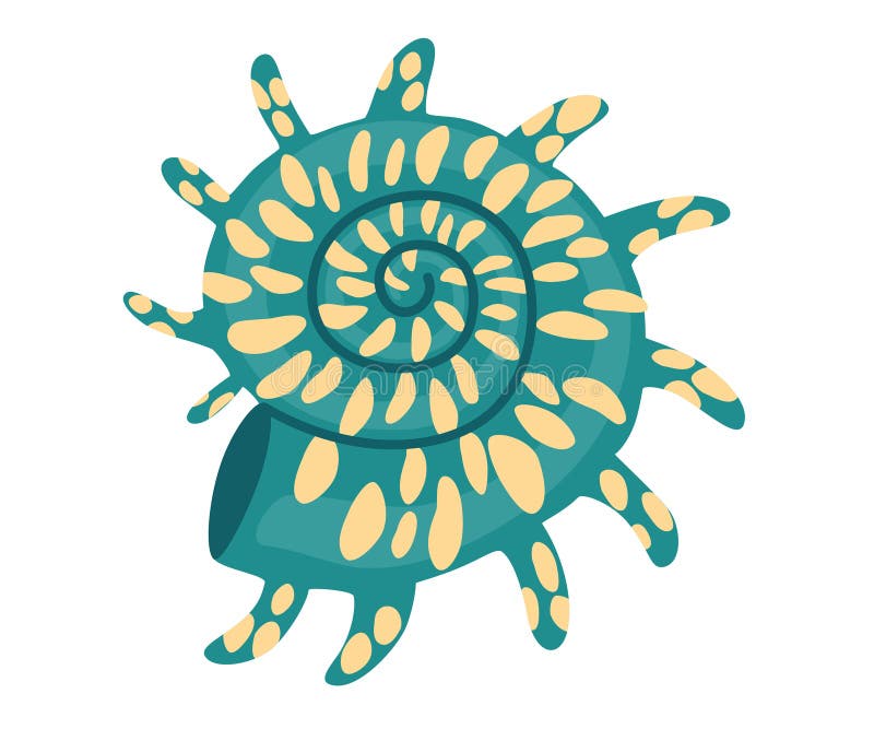 Seashell. Summer Vacation, Tropical Beach Shells Stock Vector ...