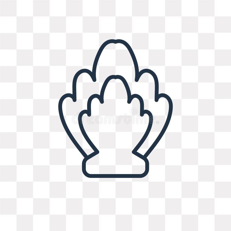 Seashell Vector Icon Isolated on Transparent Background, Seashell ...