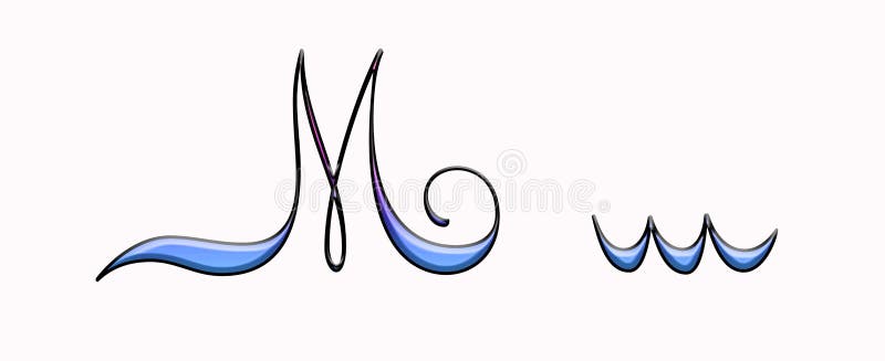 Seashore Font Fonts Gradient Sans Serif Alphabet Letters Calligraphy ...