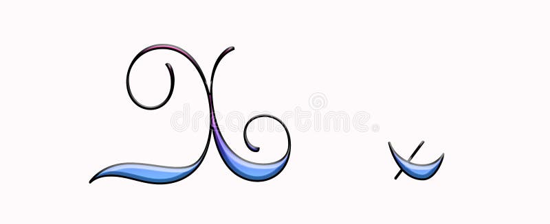 Seashore Font Fonts Gradient Sans Serif Alphabet Letters Calligraphy ...