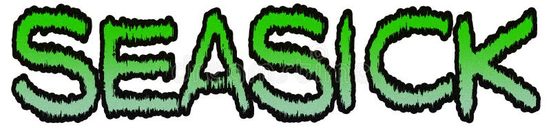 Seasick stock vector. Illustration of seasickness, person - 39902501