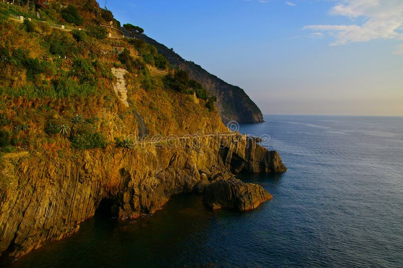 Seaside cliff stock image. Image of view, europe, beauty - 3491315