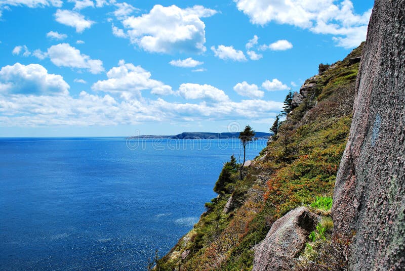 Seaside cliff stock photo. Image of cliff, slope, water - 9492036