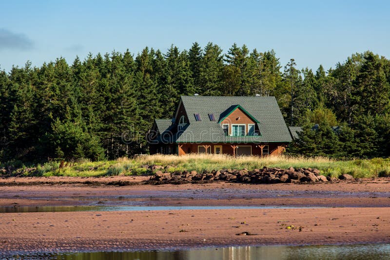 Seaside Cottage stock photo. Image of beach, house, rustic - 43172688