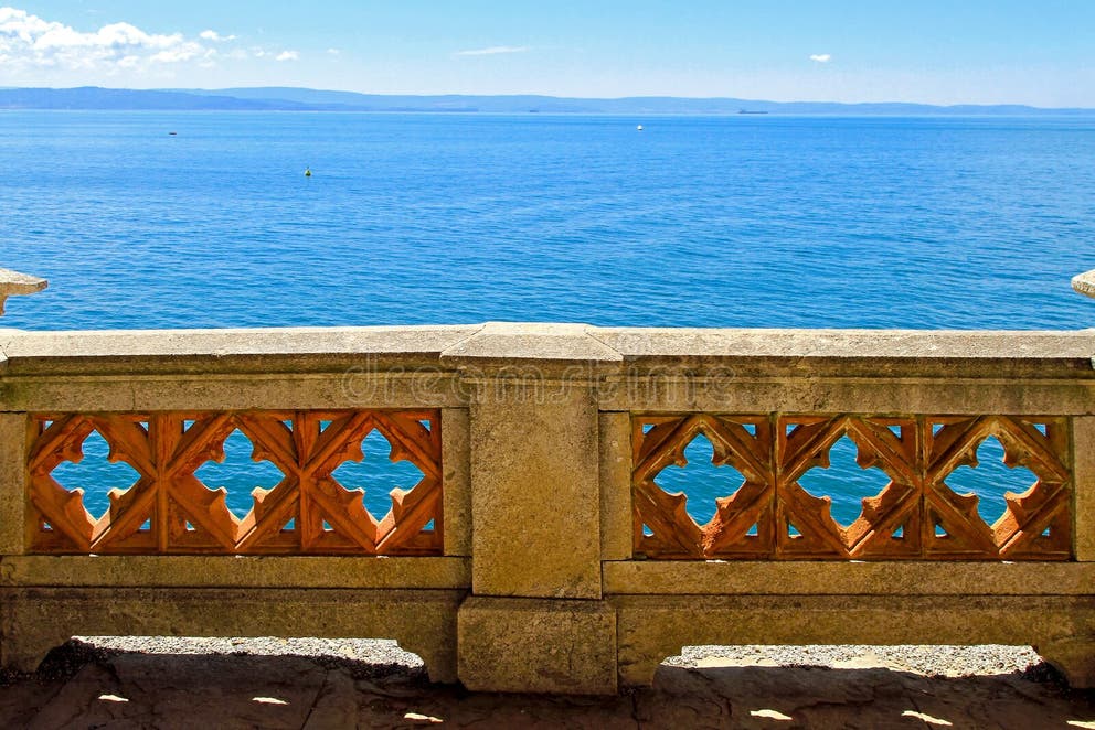 Seaside fence stock image. Image of fence, surround, seaside - 15924925