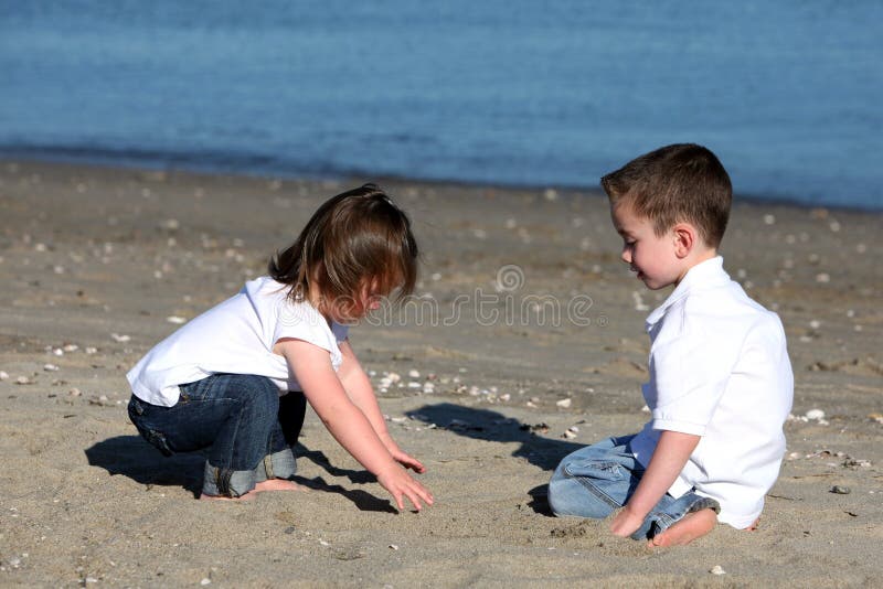 Seaside fun stock photo. Image of ocean, toddler, caucasian - 15541150