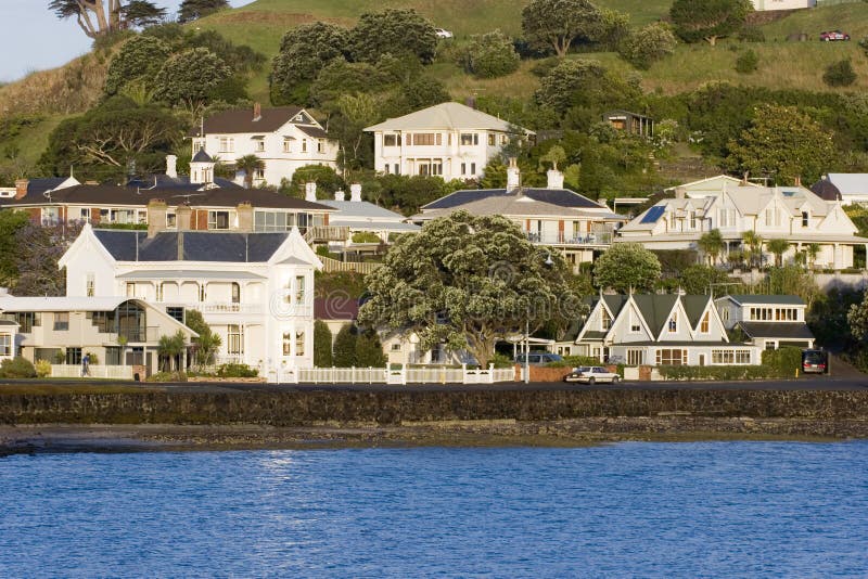 Seaside Homes stock photo. Image of suburb, coastal, landscape - 519598