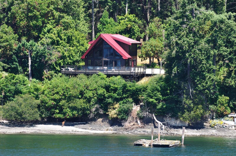 Seaside house stock photo. Image of beautiful, family - 17422926