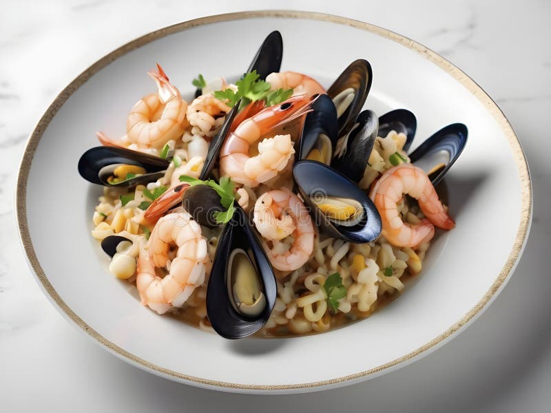 Seaside Indulgence: Embracing the Richness of Pasta with Mixed Seafood ...