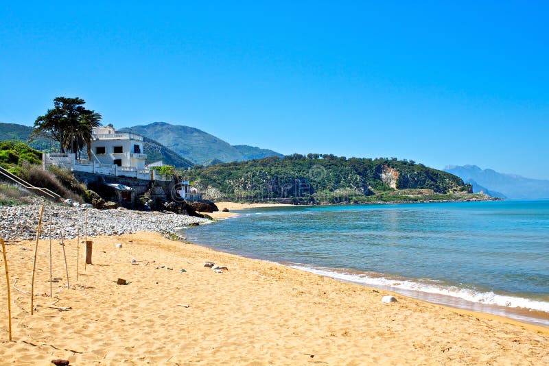 Seaside Jijel, Algeria stock image. Image of africa, villa - 22712421