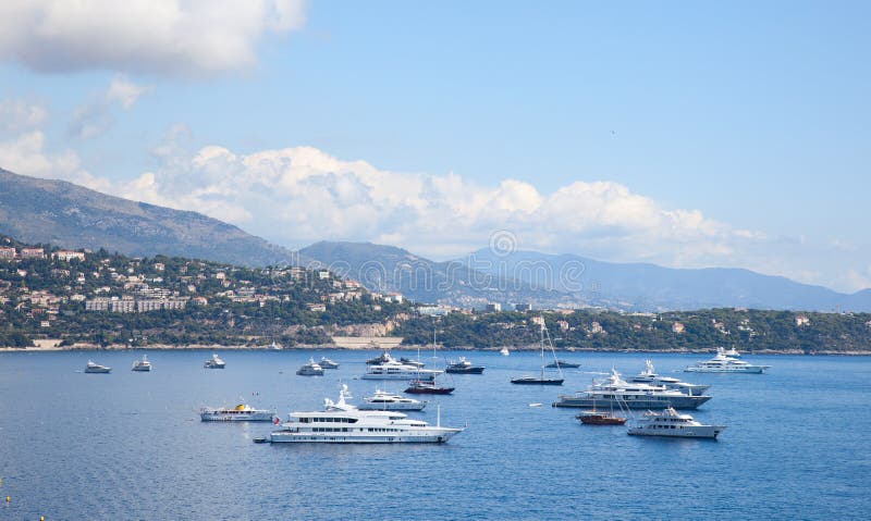 Seaside,Monaco stock photo. Image of hilly, discover - 25908046