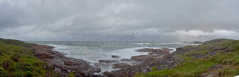 Seaside, Natural View by the Sea, is a Recreation. Stock Photo - Image ...