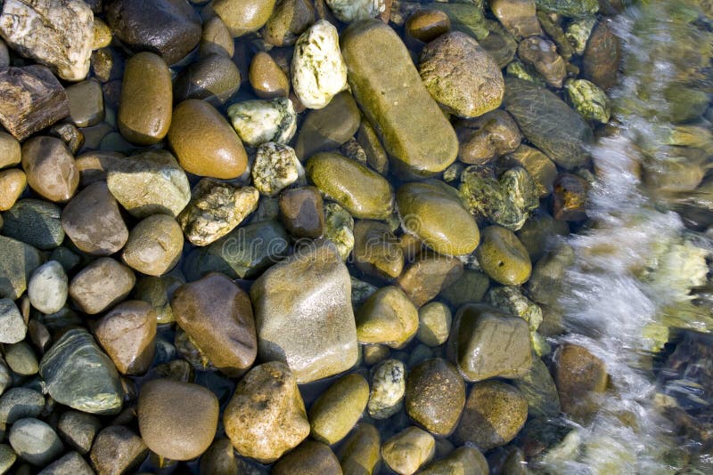 Seaside pebbles stock photo. Image of coast, wave, beach - 5682382