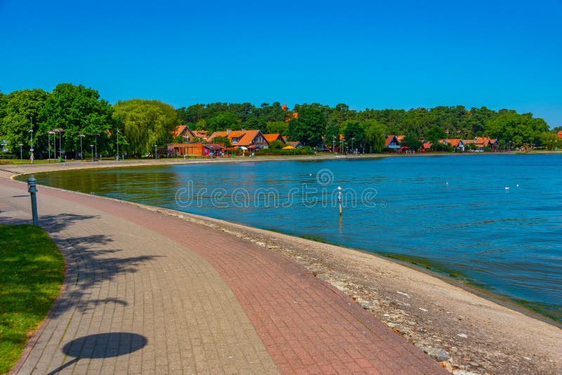 Seaside Promenade at Nida in Lithuania Stock Photo - Image of forest ...
