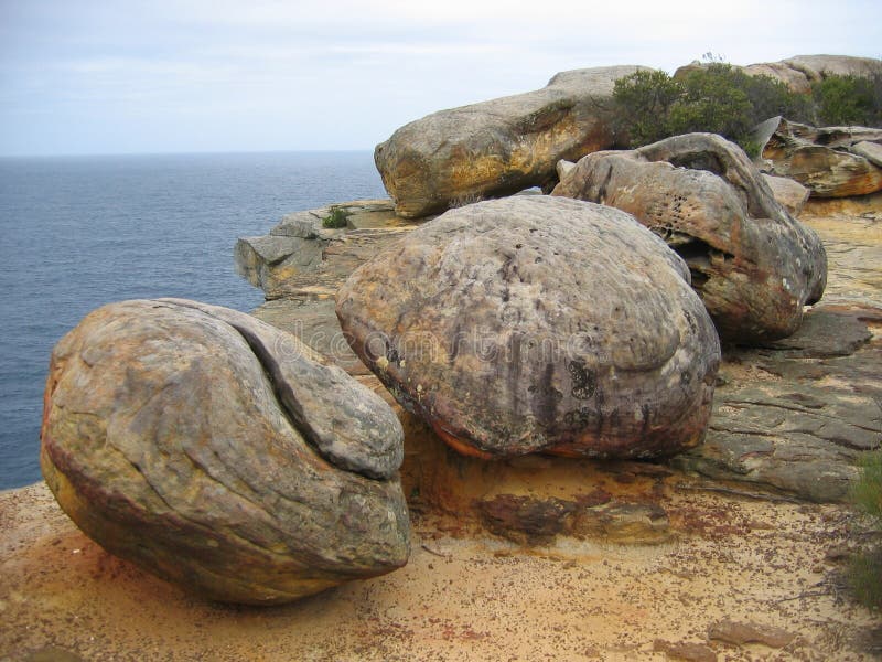 Seaside rock formation stock image. Image of rock, collection - 168594433