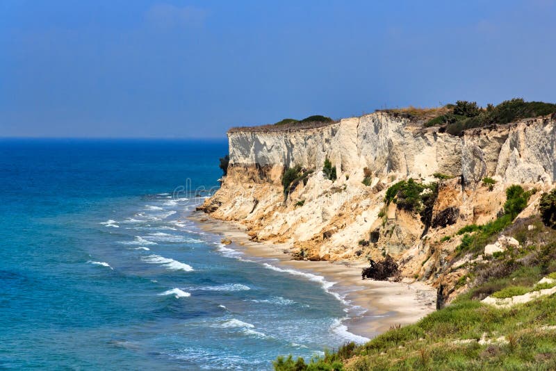 Seaside rock formations stock image. Image of water, aegean - 36969183