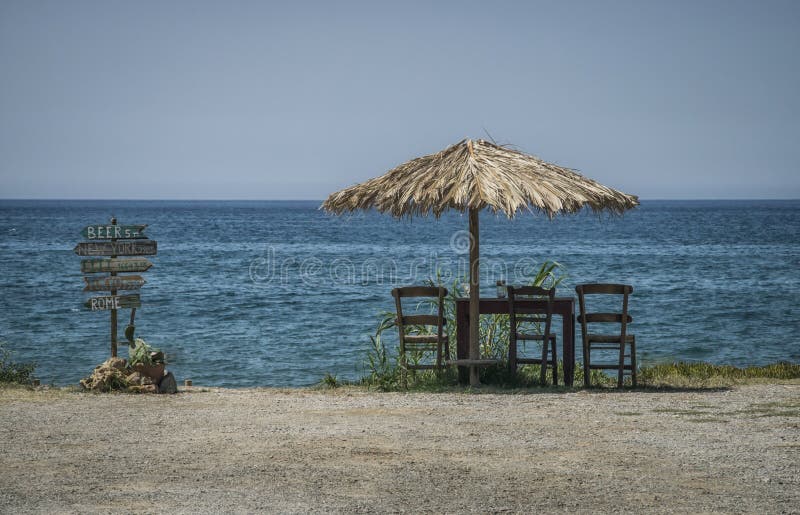 Seaside scene stock image. Image of beach, seaside, leisure - 101320735