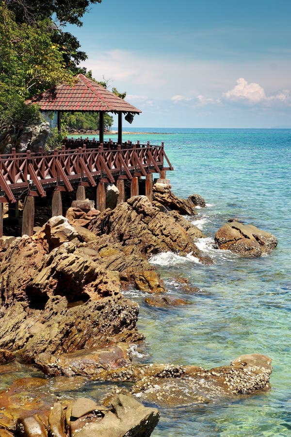 Seaside View Royalty Free Stock Image - Image: 17037576