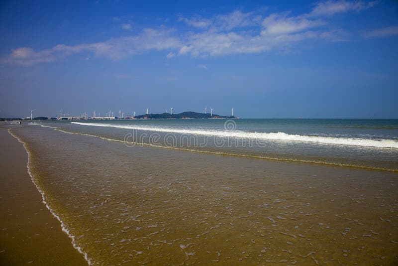 A seaside view editorial photography. Image of blue - 117275682