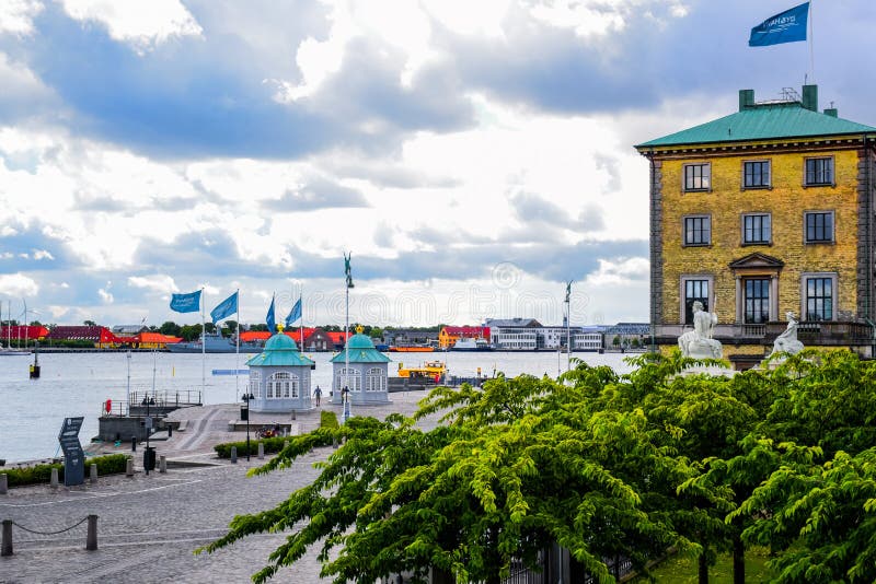 Seaside View, Copenhagen, Denmark Stock Photo - Image of city, seaside ...