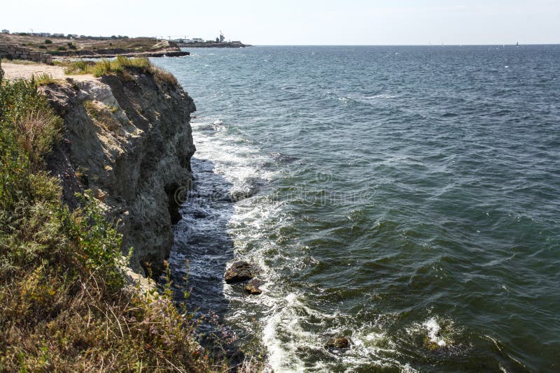 Seaside stock image. Image of vacation, outdoors, view - 91335559