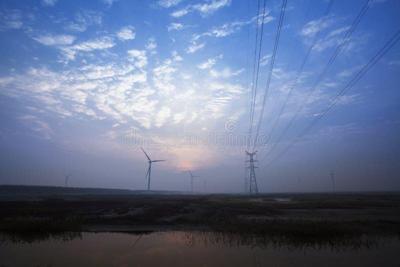 Seaside wind energy stock image. Image of seaside, solar - 64013075